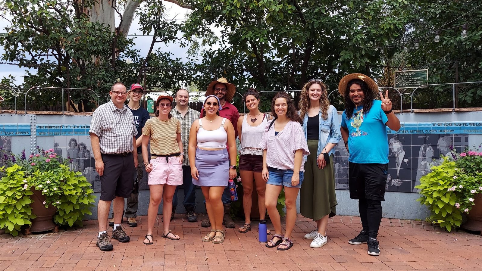 Cooper Team visits Tucson Botanical Gardens | Cooper Center