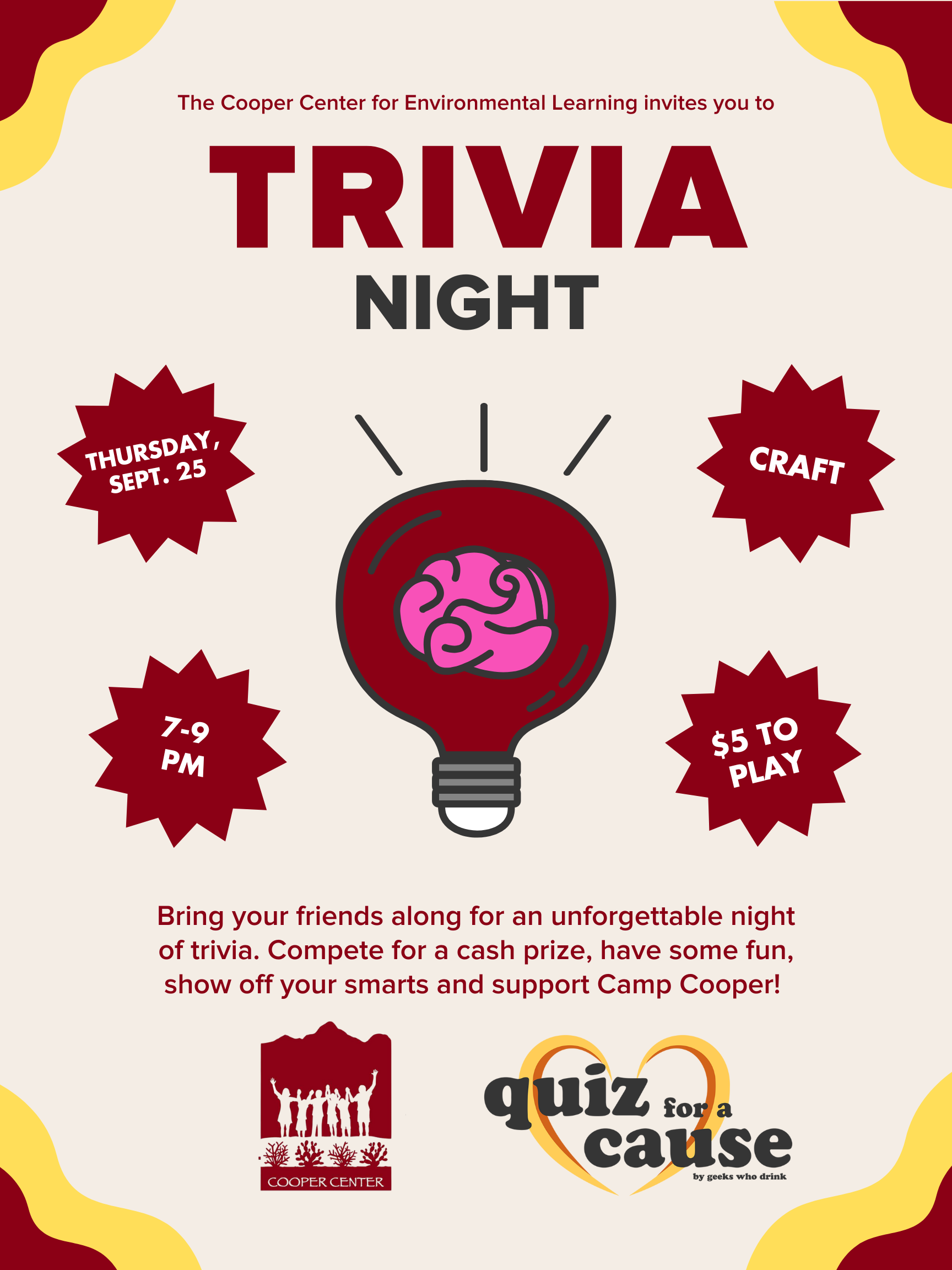 Trivia Night | Cooper Center